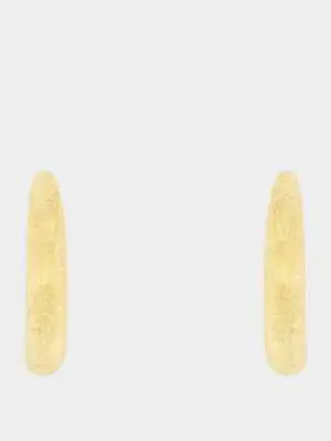 PANCONESI Half Moon Hoop Earrings