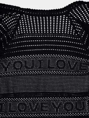 Stella McCartney Crochet-knit Blouse