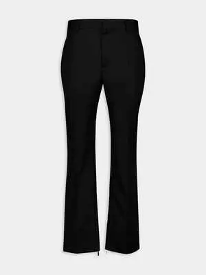 Off-White Classic Straight-leg Wool Trousers