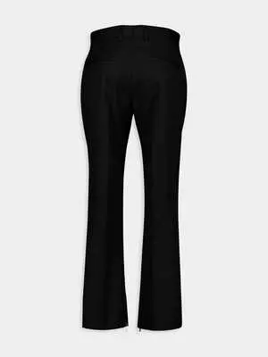 Off-White Classic Straight-leg Wool Trousers