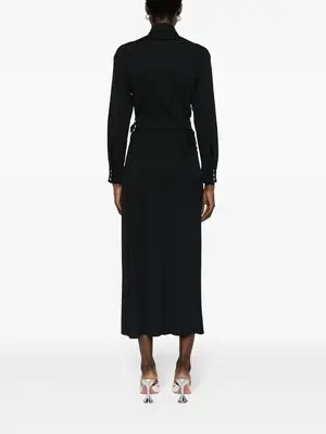 Rabanne Ruched Midi Wrap Dress