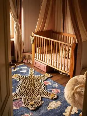 DOING GOODS Large Loony Leopard Rug