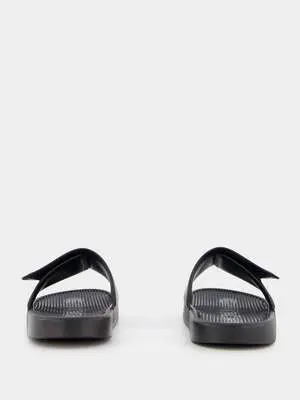 Givenchy Synthetic Leather Slide Sandals