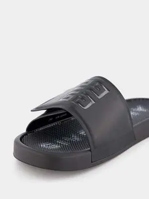 Givenchy Synthetic Leather Slide Sandals