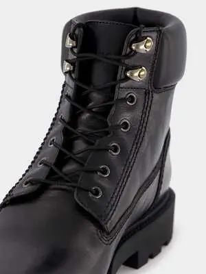 Givenchy Show Logo-debossed Leather Boots