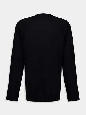 JAMES PERSE Vintage French Terry Sweatshirt - Black
