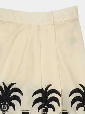 Johanna Ortiz Nature's Patterns Midi Skirt