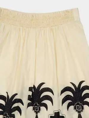 Johanna Ortiz Nature's Patterns Midi Skirt