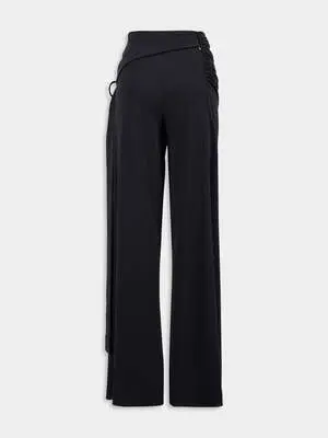 Rabanne Wraparound Palazzo Trousers