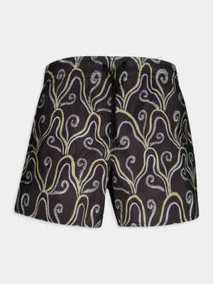 Commas Pearl Currents Swim Shorts - Black