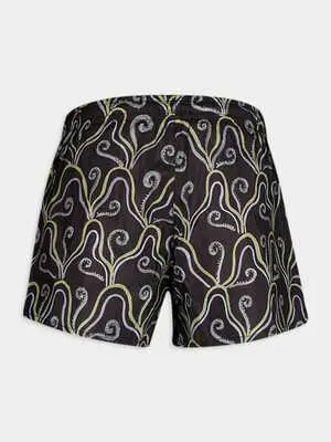 Commas Pearl Currents Swim Shorts - Black