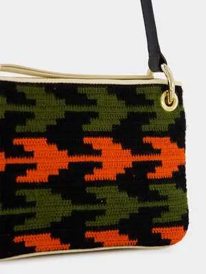 Colville Tasca Arrow-patterned Bag - Black