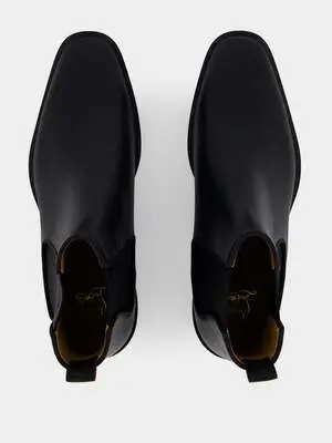 CHRISTIAN LOUBOUTIN Alpinosol Calf Leather Ankle Boots