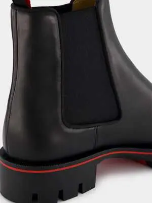 CHRISTIAN LOUBOUTIN Alpinosol Calf Leather Ankle Boots