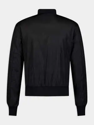 Dolce & Gabbana Logo Plaque Bomber Jacket