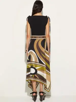 Emilio Pucci Vivara-print Top - Black