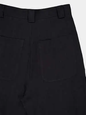 Zeus+dione Rebetiko Linen-blend Wide-leg Trousers