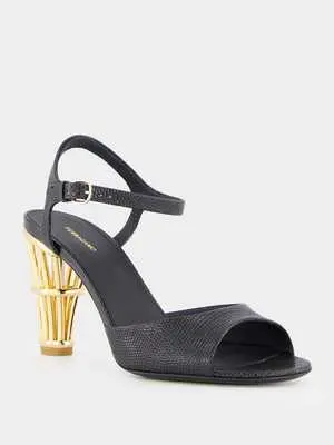 FERRAGAMO Cage Heel Sandal