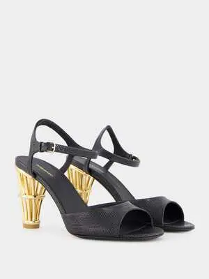 FERRAGAMO Cage Heel Sandal