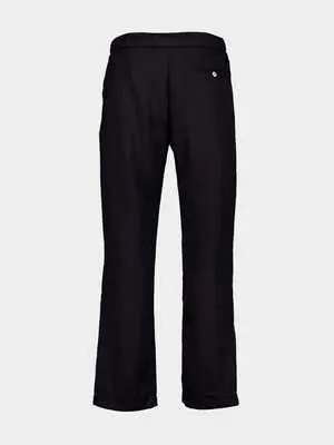 Frescobol Carioca Oscar Linen Trousers - Black