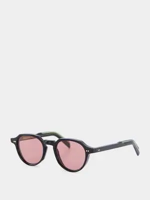 CUTLER AND GROSS Round Sunglasses - Black