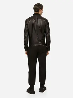 Dolce & Gabbana Lambskin Jacket - Black