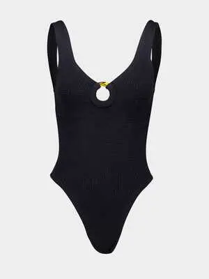 Hunza G Celine One-piece Swimsuit - Black