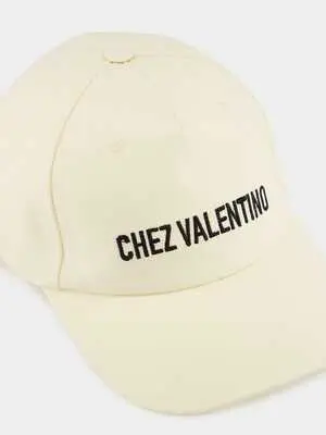 Valentino Garavani Chez Cap With Logo