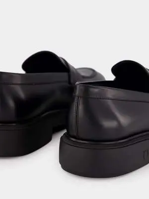 FERRAGAMO Calfskin Penny Loafers