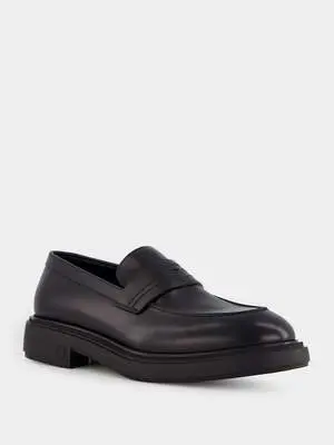 FERRAGAMO Calfskin Penny Loafers