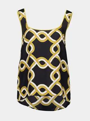 La DoubleJ Tackle Twirl Top - Black