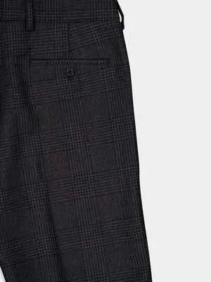 Prada Prince Of Wales Check Virgin Wool Trousers