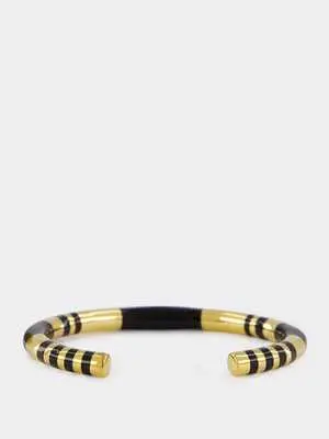 AURÉLIE BIDERMANN Positano Lapis Bangle - Black