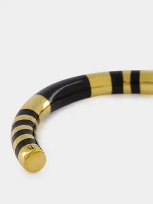 AURÉLIE BIDERMANN Positano Lapis Bangle - Black