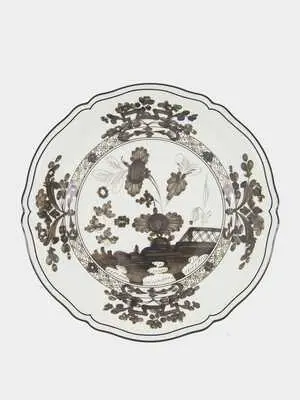 GINORI 1735 Ginori 1735 Oriente Italiano Albus Charger Plate Black