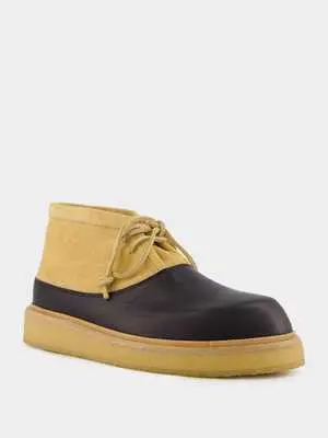 Marni Leather Desert Boots