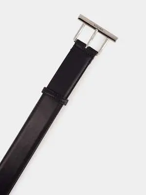 Alexander McQueen Smooth Calf Leather Belt
