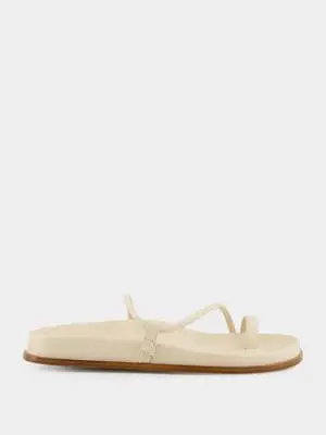 EMME PARSONS Nappa Bari Sandals Cream