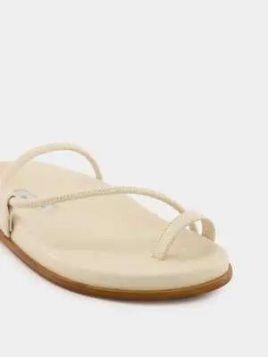 EMME PARSONS Nappa Bari Sandals - Cream
