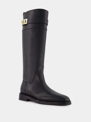 FERRAGAMO Calf-length Leather Boots