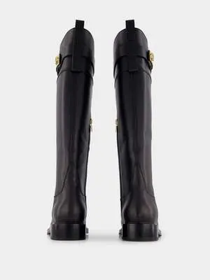 FERRAGAMO Calf-length Leather Boots
