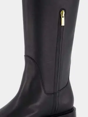FERRAGAMO Calf-length Leather Boots