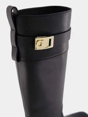 FERRAGAMO Calf-length Leather Boots