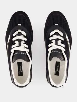 Givenchy Low-top Mesh And Suede Sneakers