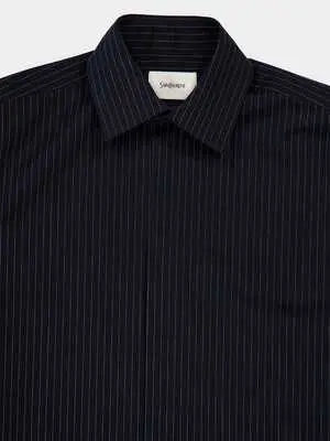 Saint Laurent Cassandre Striped Shirt
