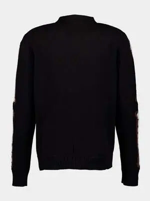 Amiri Leopard Bones Cardigan