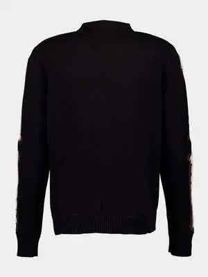 Amiri Leopard Bones Cardigan