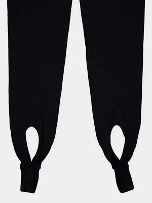 Saint Laurent Halterneck Open-back Jumpsuit