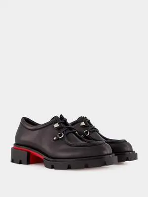 CHRISTIAN LOUBOUTIN Our Pabelito Calf Leather Derby Shoes