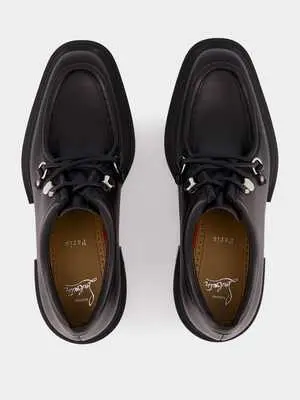 CHRISTIAN LOUBOUTIN Our Pabelito Calf Leather Derby Shoes